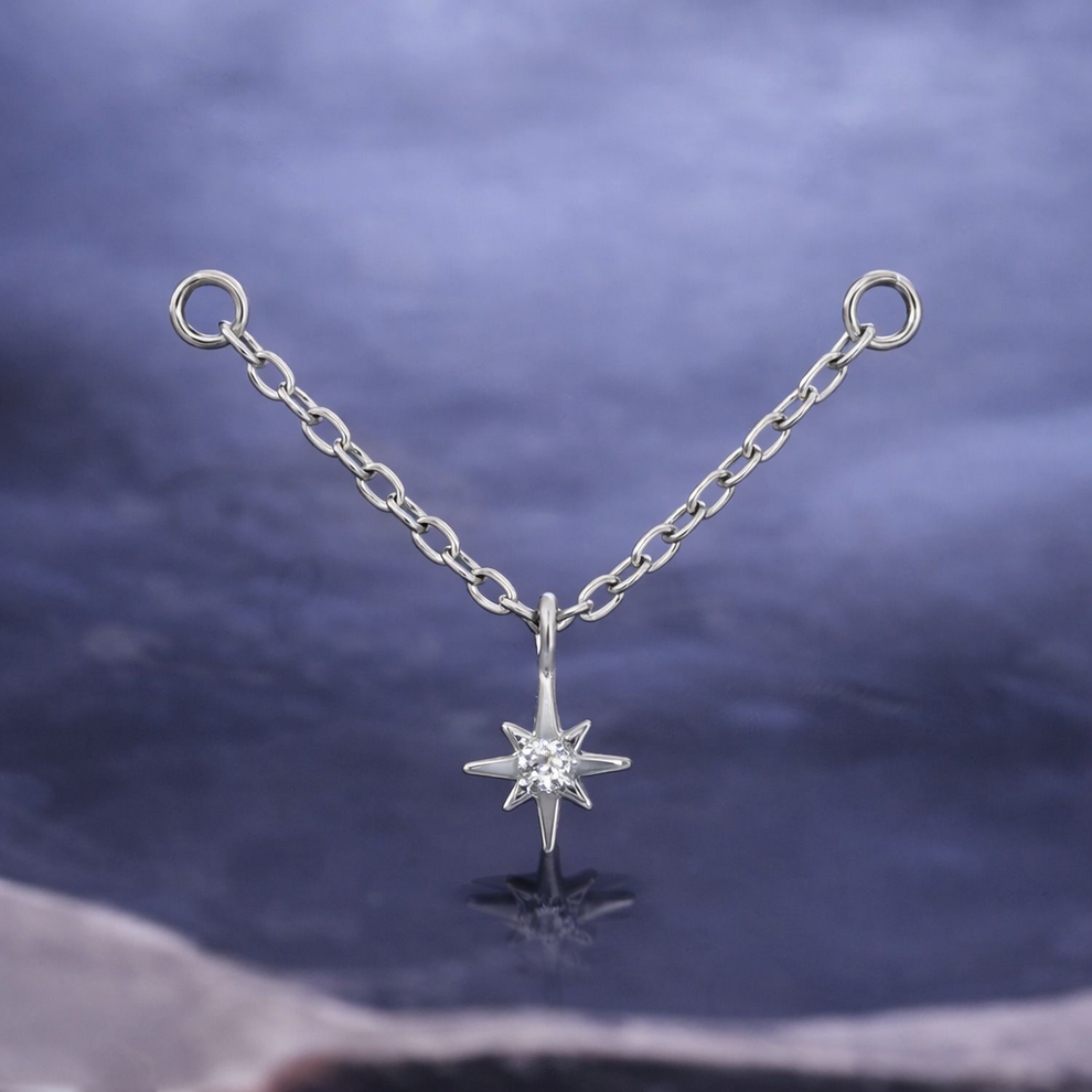 ASTRAL CHAIN Connector Piercing – ObsidianLoops